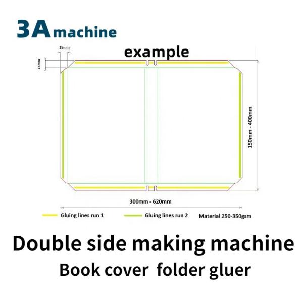 Quality CQT-800BS Automatic Book Cover Side Pasting Machine for Consistent Folding and for sale