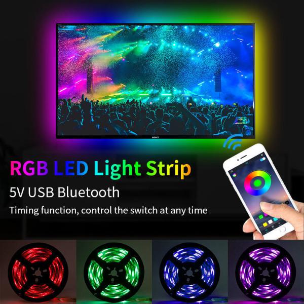 Quality 100m Custom Length LED Strip Lights 12v Multi-Color RGB Red Green Blue -45 50C 0 for sale