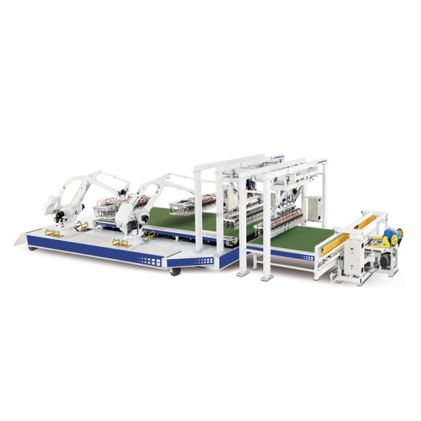 Quality Automatic Brick Robot Stacker Machine with PLC Centralized Control, Frequency for sale