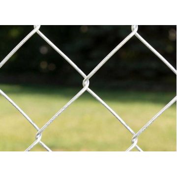 Quality 4mm Diameter Galvanized Chain Link Fence Corrosion Resistant Elastic Safety for sale