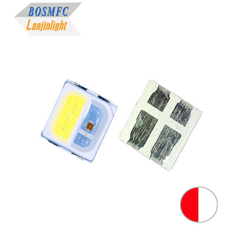 Quality 2w Bi Color SMD LED 3030 Red & White Color CCT 3000K 6000K For Lights for sale