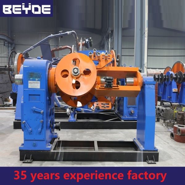 Quality Automatic Cable Stranding Machine Fork Type 40 M / Min Linear Speed for sale