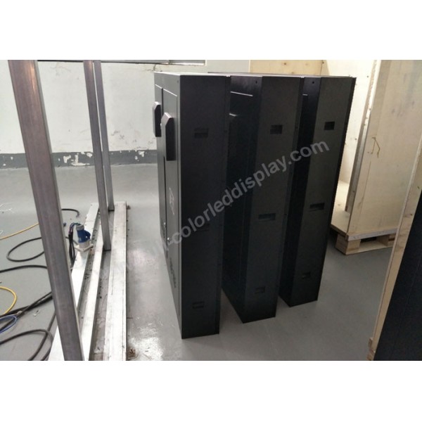 Quality Wall Mounted Square Outside P10 LED Display Screen With 140° View Angle for sale