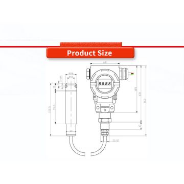 Quality UNIVO UBPT500-601TSY Digital Display Explosion-proof Level Sensor Customized for sale