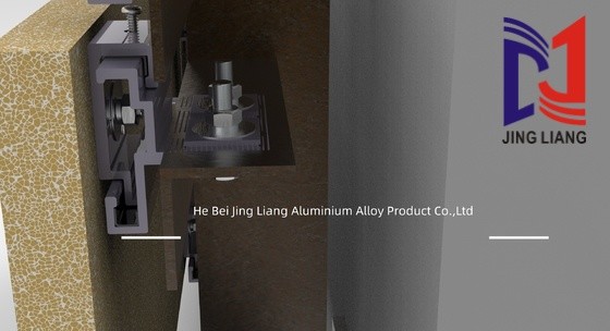 Quality Tailor Made Aluminum Cladding Support Systems For Sustainable Projects for sale