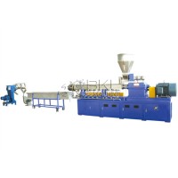 Quality Single Stage Twin Screw Extruder Machine 400KG H PET Granulating Line for sale