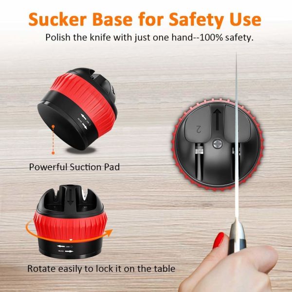 Quality Kitchen Small Knife Sharpener High Strength 52.6 G Weight for sale