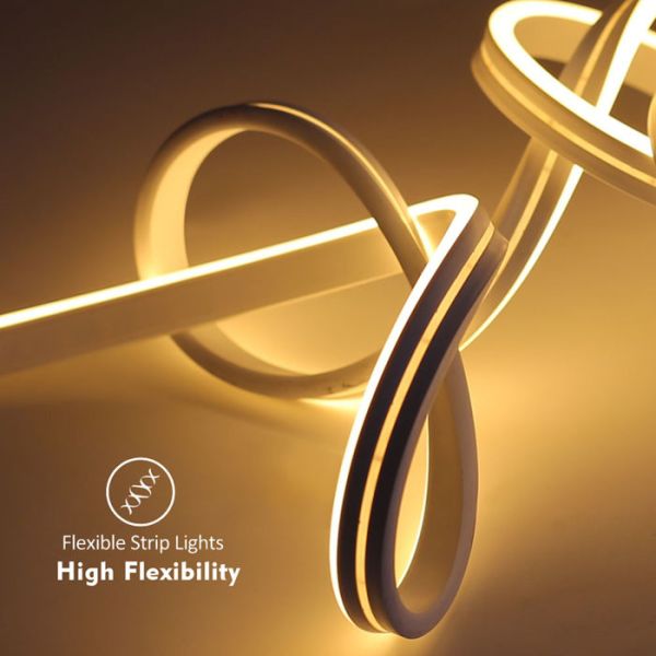 Quality Silicone Led Neon Light Soft Single Color 12v 8x16mm Diy Project for sale