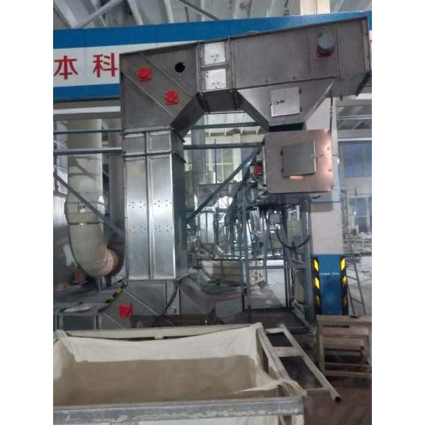 Quality ISO Carbon Steel Industrial Bucket Elevators Vertical Lifting Conveyor for sale