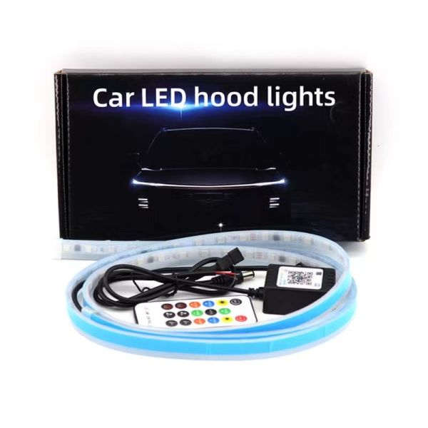 Quality Automotive Cover Light Strip Through Medium Grid Daily Running Led Gap for sale