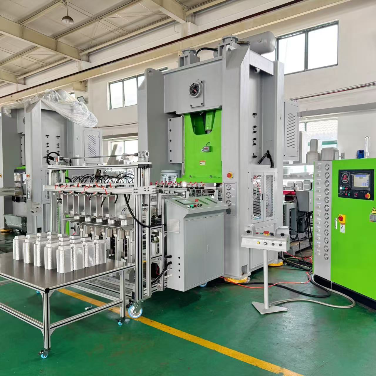 Quality OEM ALUMINUM FOIL CONTAINER MACHINE for multi ALUMINUM CONTAINER MANUFACTURING for sale