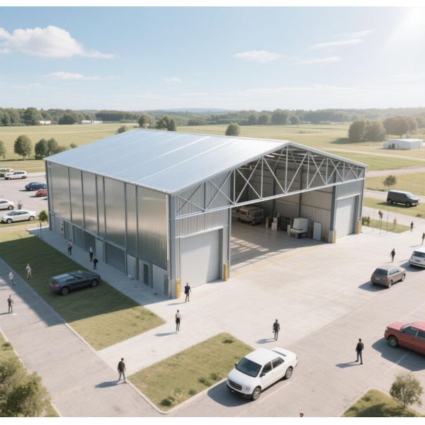 Quality Customized Modern Prefabricated Metal Warehouse Quick-Assembly for sale