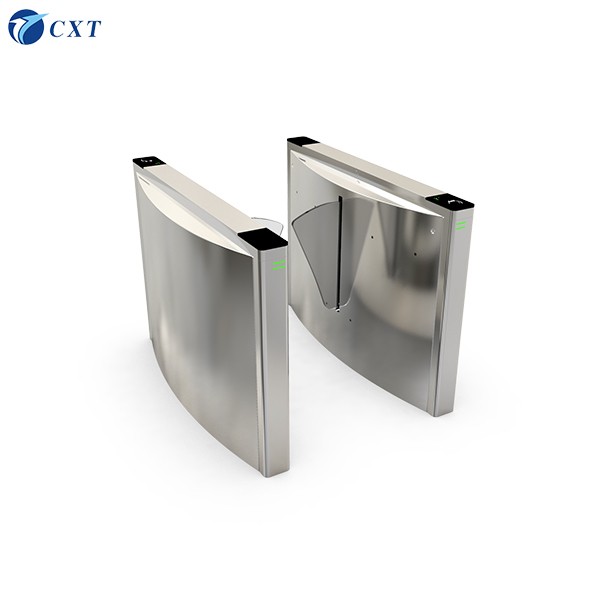 Quality Customized Flap Barrier Gate with 1400*320*1000mm Sliding Turnstile and DC24V Control for 3,000,000 Times Life for sale
