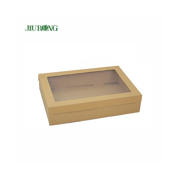 Quality UV Coating Eco Friendly Takeaway Packaging Boxes1200ml Snack Container for sale