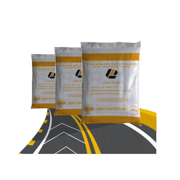Quality Glow Reflective Cold Paint Thermoplastic Road Marking Paint for sale