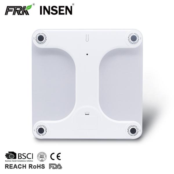 Quality Square ITO Glass Platform Smart Bluetooth Body Analyser Scale for sale