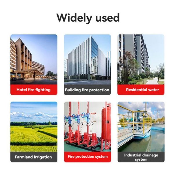 Quality Indoor Fire Hydrant Diesel Engine Fire Pump Set 500L/Hour for Garment Shops for sale