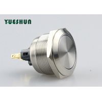 Quality Round Momentary Push Button Switch , Momentary Contact Push Button Switch 25mm for sale