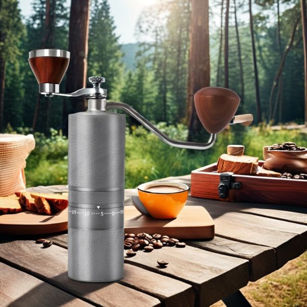 Quality Stainless Steel Travel Bag Espresso Grinder Modern Portable C2 Coffee Grinder for Cafe for sale
