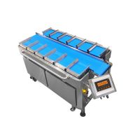 Quality 12 Belt 160 Combination Weigher For Fruit Vegetable Aquatic Products for sale
