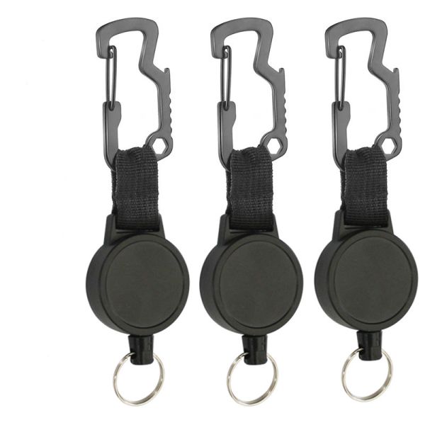 Quality Deyi Retractable Heavy Duty Badge Reel Retractable Swivel Alligator Clip Retractable Badge Holder Reels for sale