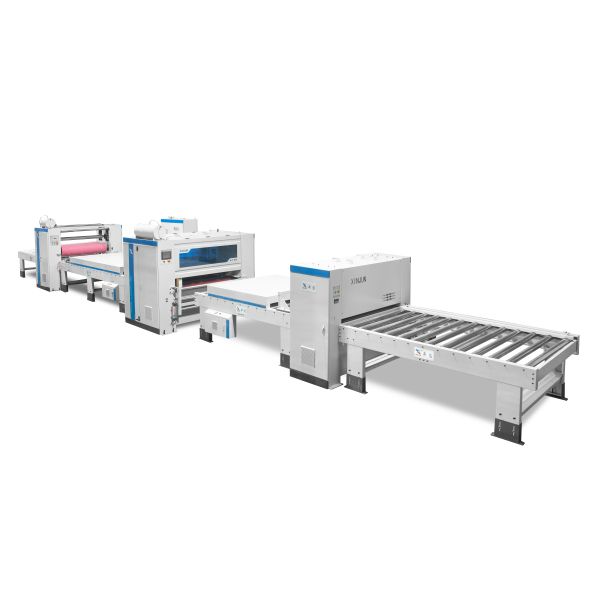 Quality MDF Magnesium Oxide Board PUR Hot Melt Flat Lamination Machine 1-14m/Min for sale