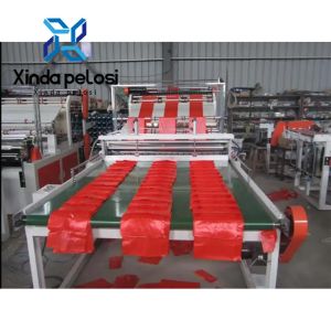 Quality Automatic Carry Bag Making Machine 220V Plastic Bag Cutting Machine With Auto for sale