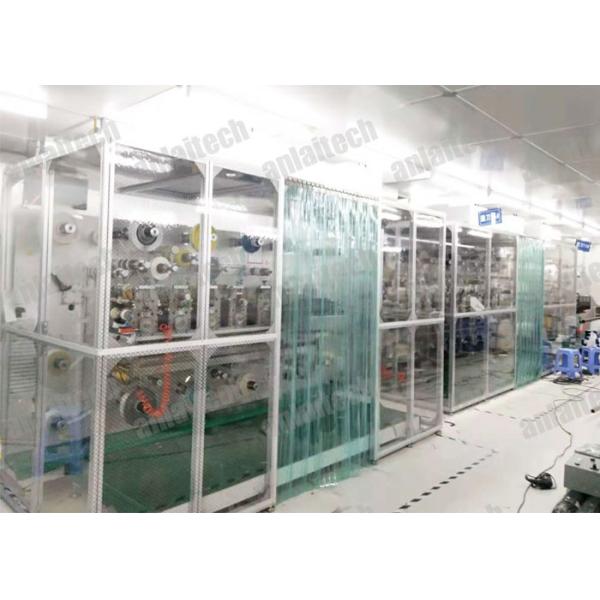 Quality 0.45m/S SUS Aluminum Iso 7 Cleanroom Modular Prefabricated 100K for sale