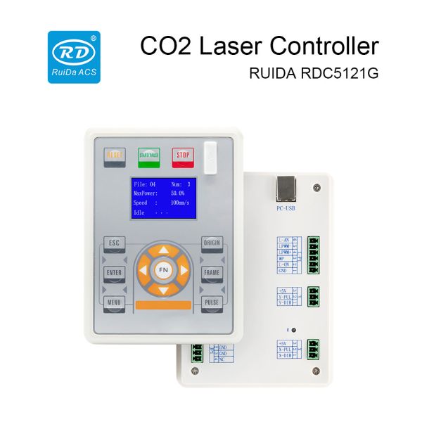 Quality RDC5121G CO2 Laser Controller with Integrated Panel Mainboard Compact Design and USB Support for Non Metal Laser Cutting and Engraving for sale