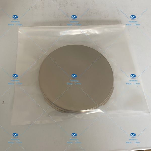 Quality Customized Round ASTM B381 Gr2 Titanium Targets Pickled Polished Surface for sale