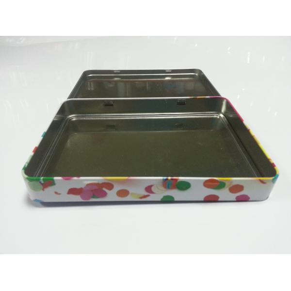 Quality Tinplate Square Tin Containers for sale