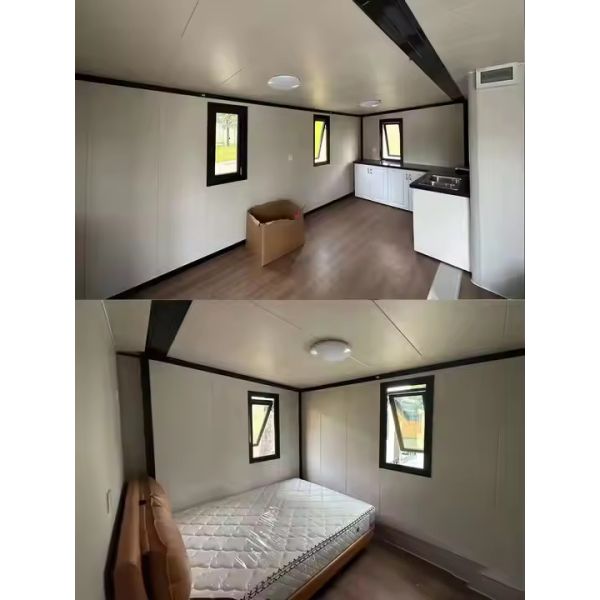 Quality Expandable Container House with Fireproof Panel and Optional Doors for Customer for sale