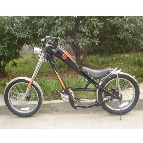 Quality 20 Inch Steel Material Frame Chopper Bike with F Disc Brake and R Coaster Brake for sale