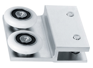 Quality Aluminum Hanging Sliding Door Rollers 22-26mm Wheels Diameter for sale