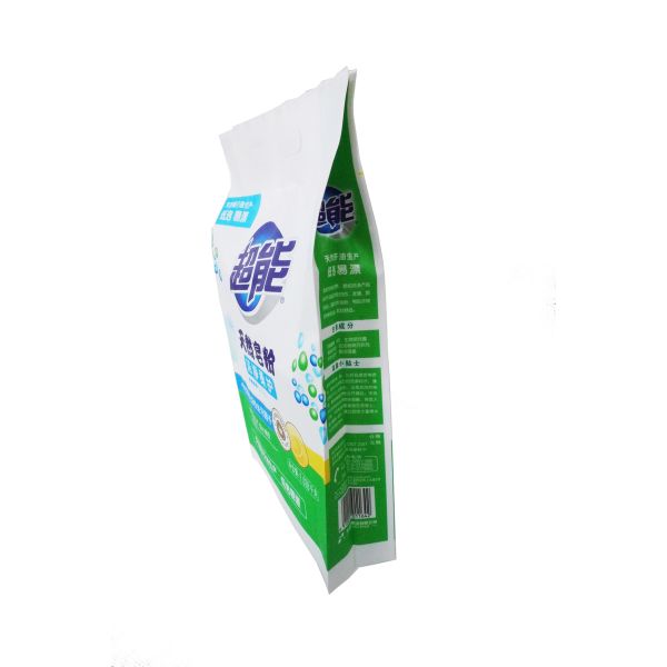 Quality Security Custom Design Printing Vertical Laundry Soap Packaging Bag for sale