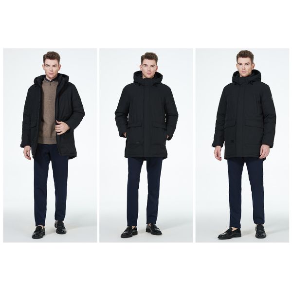 Quality Parker Style Man Winter Coat Polyester Warm Jackets For Men L To 4XL for sale