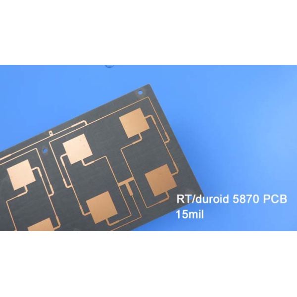 Quality Rogers RT/Duroid 5870 White Silkscreen 0.4mm High Frequency PCB Design OSP for sale