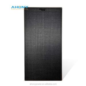 Quality ETFE Rigid Sunpower PV Solar Panel Ultra Light 155w Solar Panel Water Resistant for sale