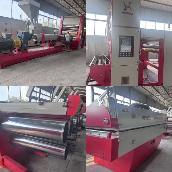 Quality High Speed 1.5M Used Extrusion Machine Flat Film Stretching Machine PP HDPE Flat Yarn Extrusion Line for sale