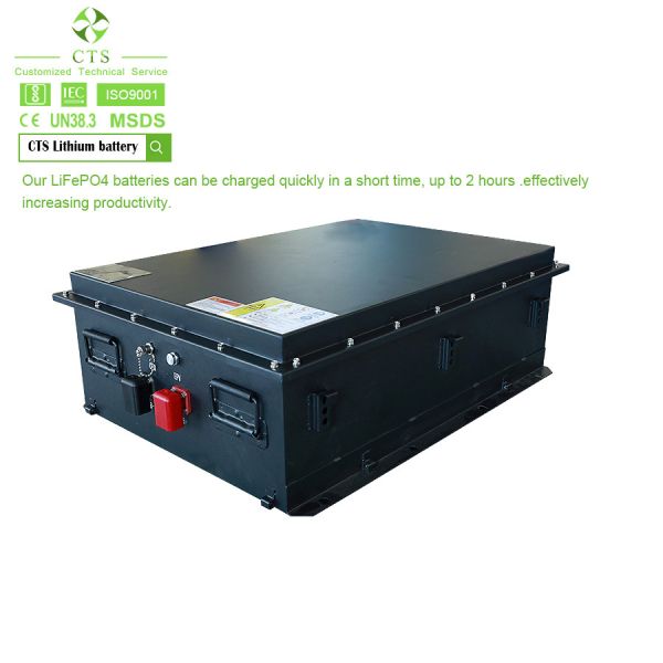 Quality CTS 72v 100ah 150ah 200ah Lithium Ion Battery Pack For Golf Cart Electric Tricycle for sale