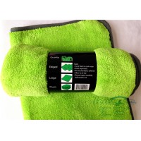Quality Green Color Microfiber Super Soft Super Absorbent 80% Polyester 20% Polyamide for sale