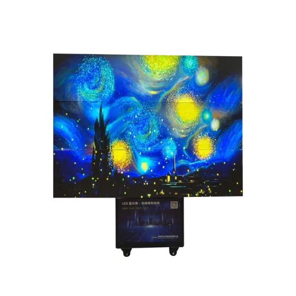 Quality Rotating Large Led Display Mobile 2560*1600mm Outdoor for sale