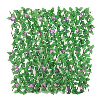 Quality Artificial Fence Telescopic Hedge Plastic Fence Garden For Outdoor Decoration for sale