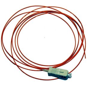 Quality 0.9mm Fiber Optic Pigtails / Sm Lc Pigtail OS2 9 125um Low Insertion Loss for sale