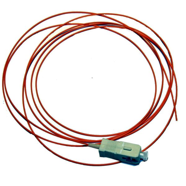 Quality 0.9mm Fiber Optic Pigtails / Sm Lc Pigtail OS2 9 125um Low Insertion Loss for sale