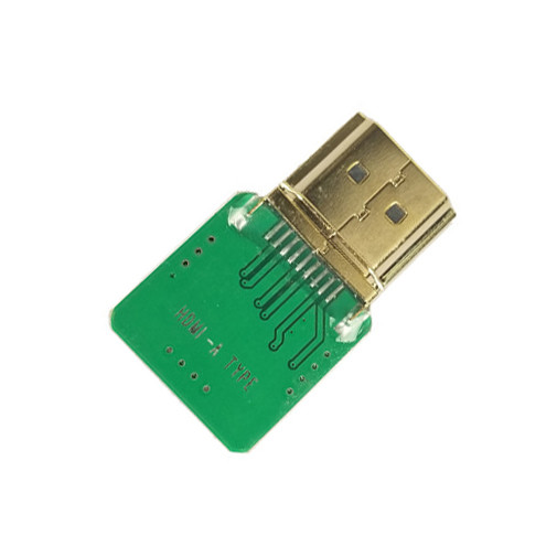 Quality Connector Adapters 20525-020E-02  To Type Hdmi Cable Adapter Hdmi Straight Head Hdmi-A  pitch 0.4mm for sale