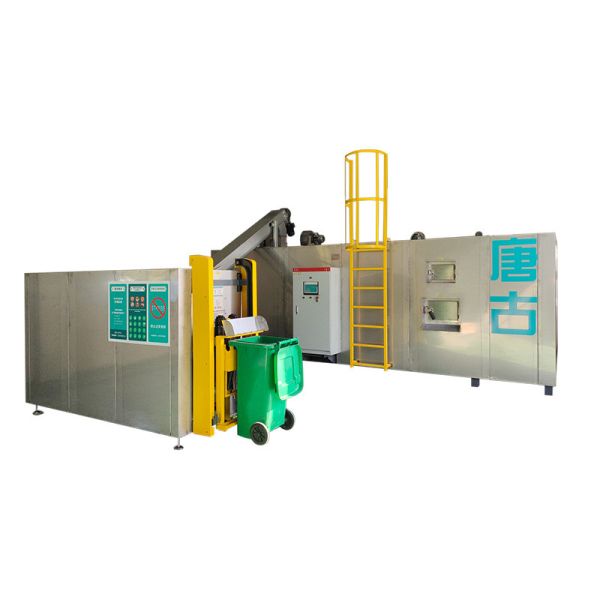 Quality Commercial Food To Organic Waste Fertilizer Machine 2000KG/D SS304 for sale