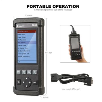 Quality Creader 9081 2018 Launch OBDII Scanner Creader 9081 code reader Scanner With Air for sale