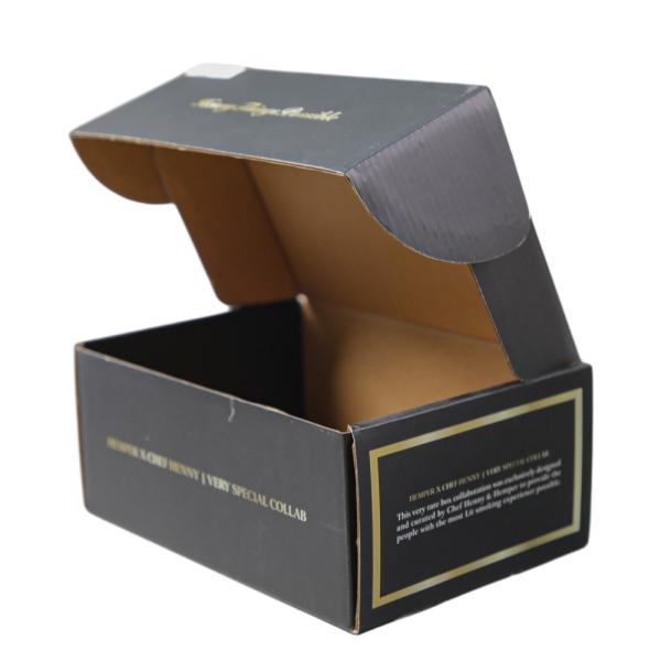 Quality Recycled Varnished Hard Corrugated Paper Folding Packaging Box With Reverse for sale