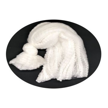 Quality Dope Dyed Polyester Tow 100% Solid Polyester Raw Material 102mm for sale